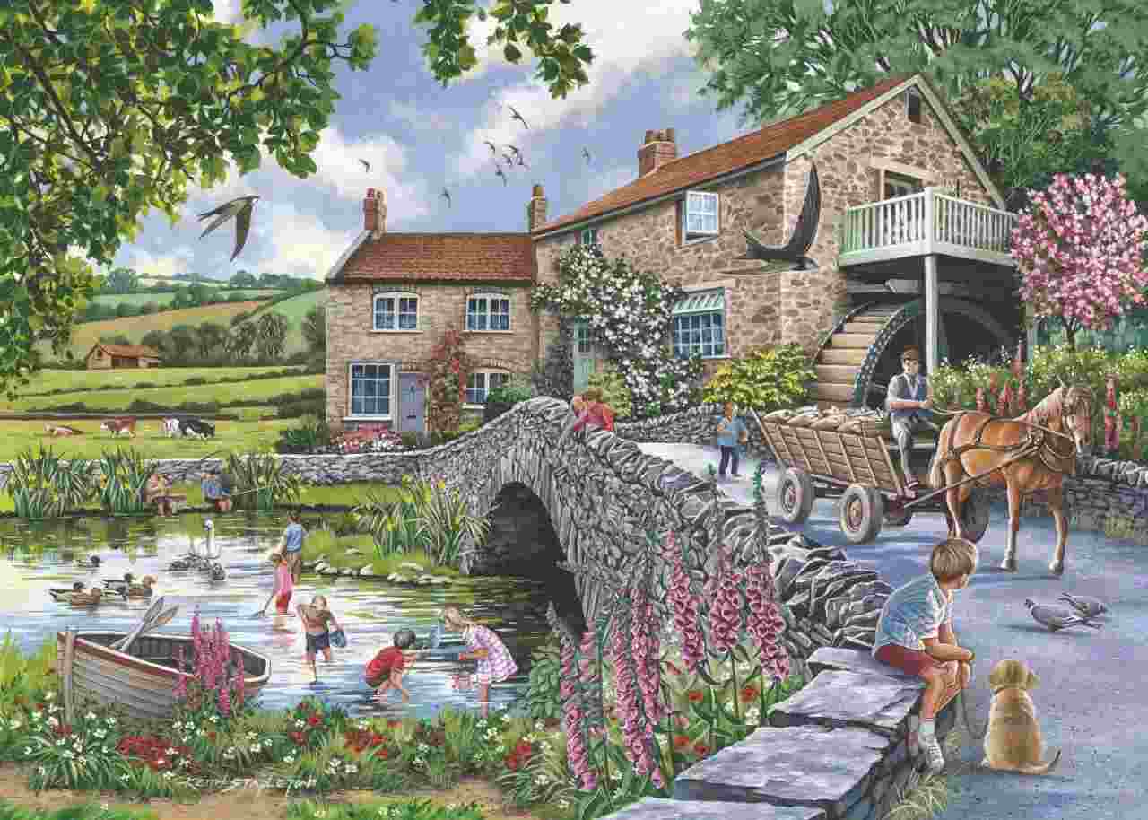 Hop, Old mill 1000 palaa – Puzzle shop Finland