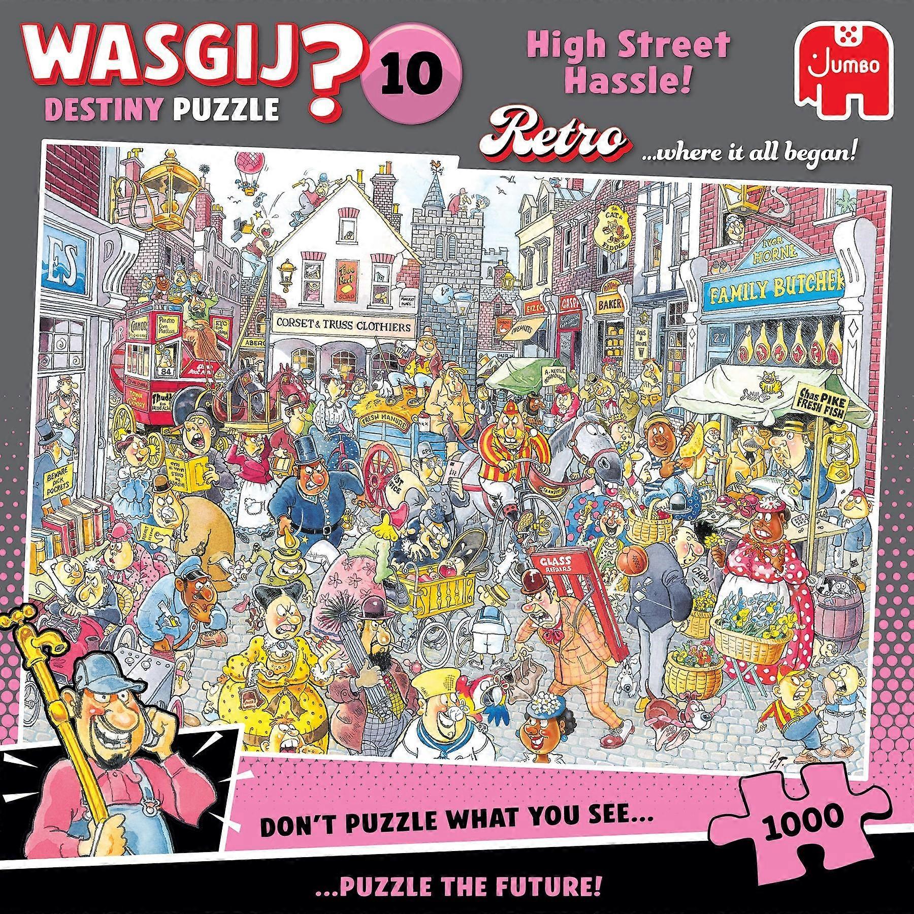 Jumbo, Wasgij? Destiny 10 High street hassle! 1000 palaa – Puzzle shop ...